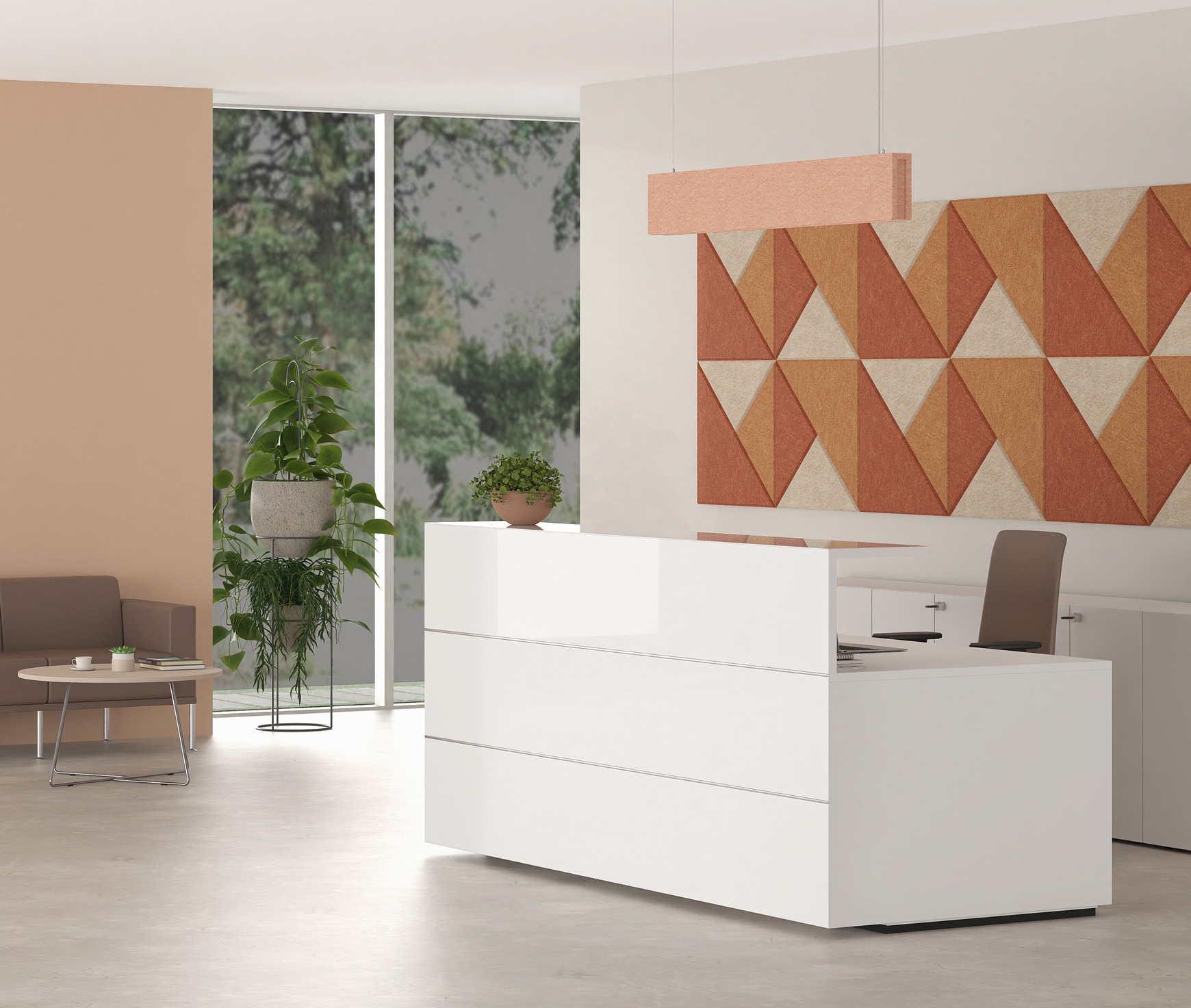 Lumina Reception Desk