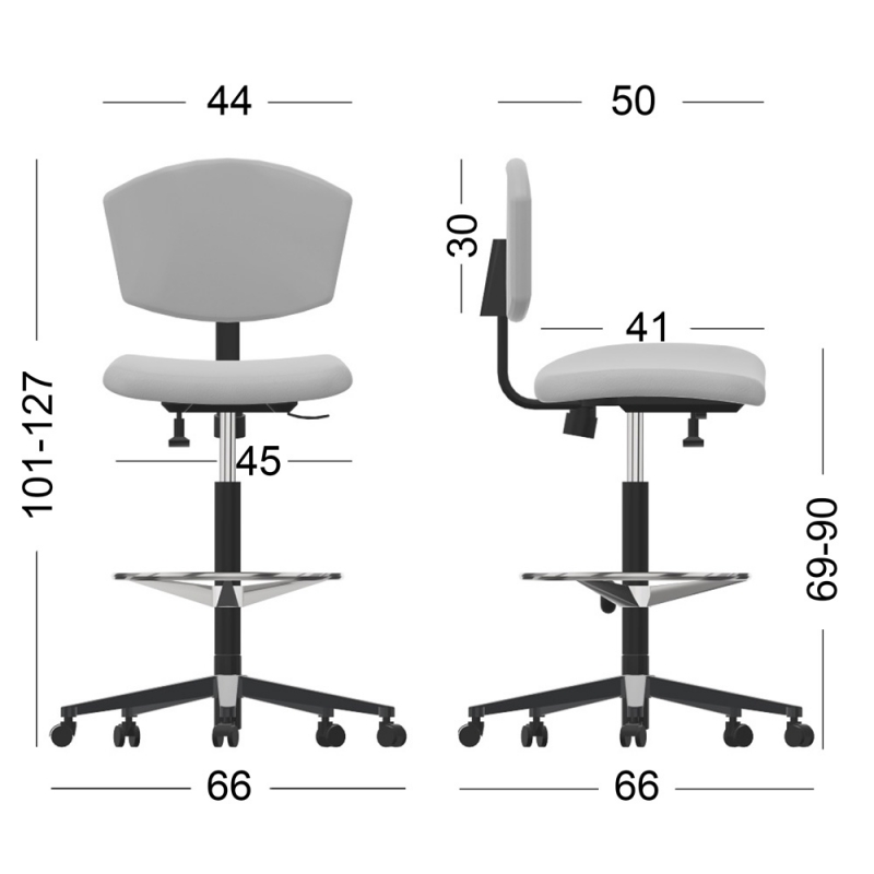 Drafting chair